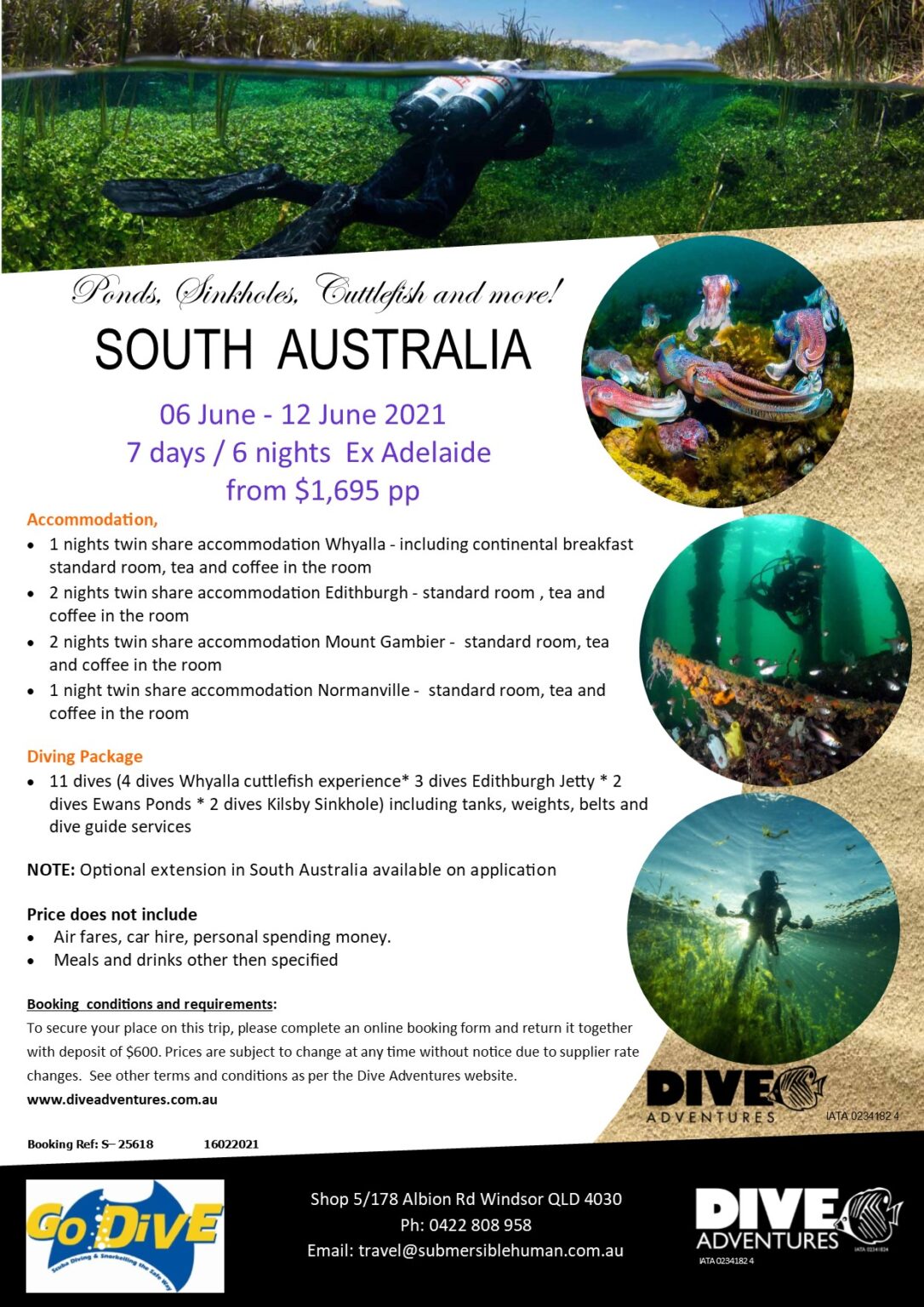 2021 – South Australia SCUBA Road Trip – Submersiblehuman